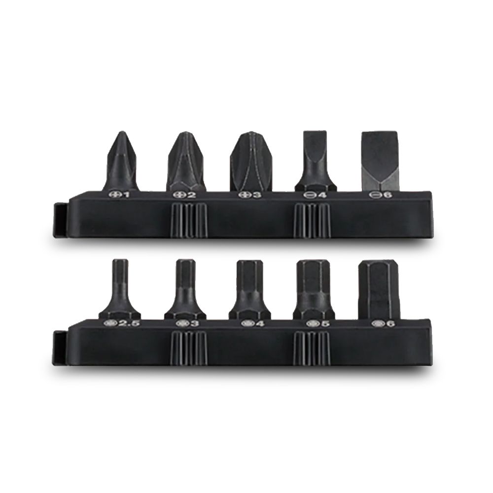 Vessel TD-25B Ultra Thin Fine mini Ratchet Screwdriver Bent With 10 ...