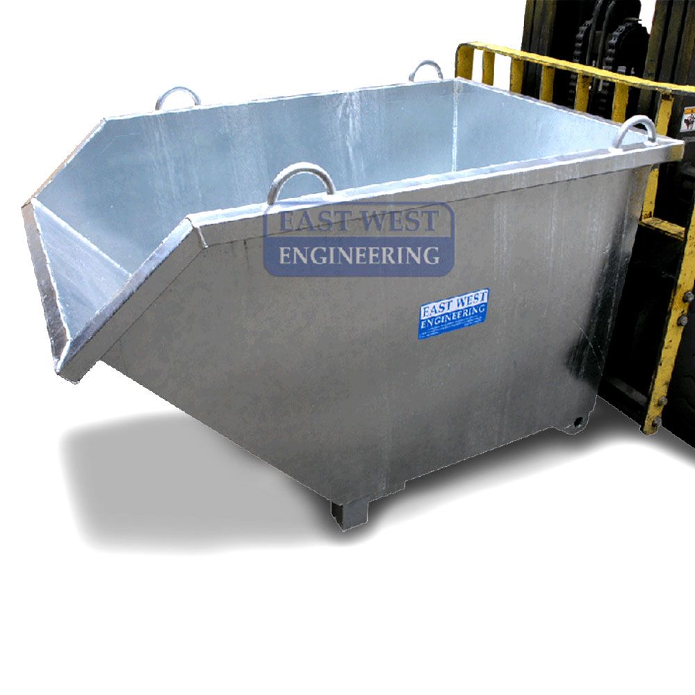 East West Engineering CSD9-G 0.95m³ Self Dumping Bin