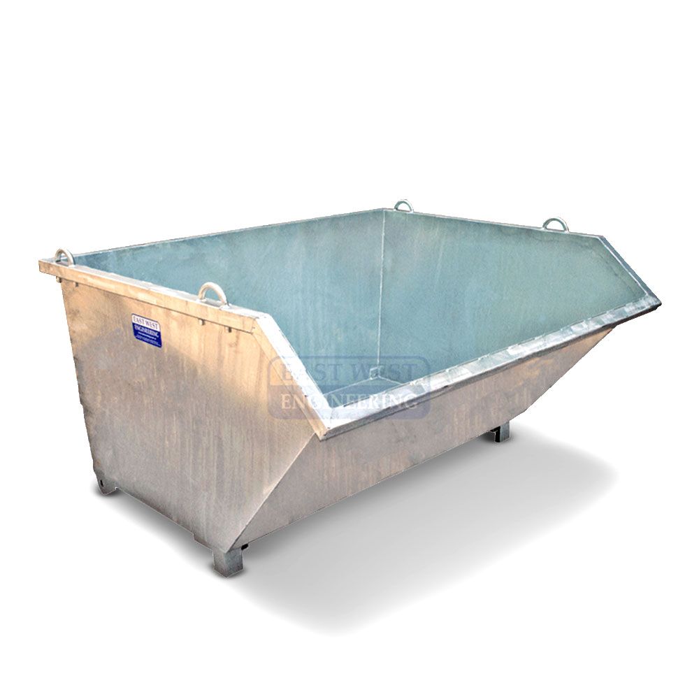 East West Engineering CSD9-G 0.95m³ Self Dumping Bin