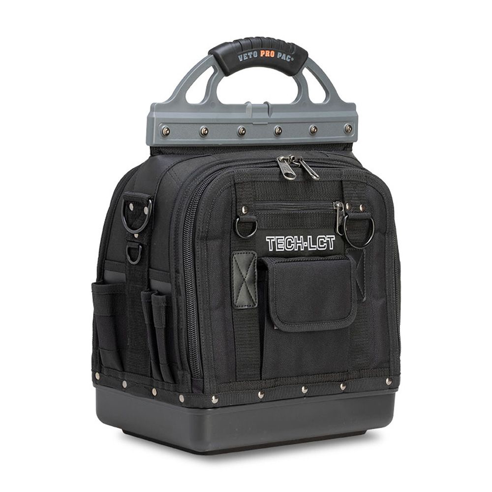 Veto Pro Pac VETOTECHLCT-BLACK (VPP10721) Large Tech Tool Bag - Blackout
