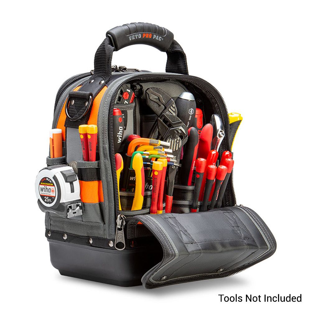 Veto Pro Pac VETOTECHMCTHVO (VPP10242) Tall Compact Tech Tool Bag - Hi ...