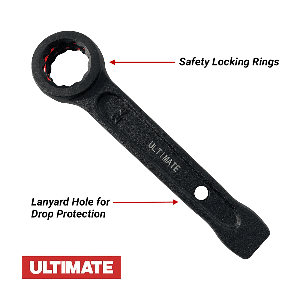 Ultimate Tools 23B-MSW32-S 32mm Safety Slogging Spanner