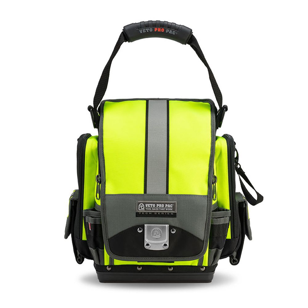 Veto Pro Pac VETOTPXXLHV (VPP10482) XXL Tech Tool Pouch - Hi Vis Yellow