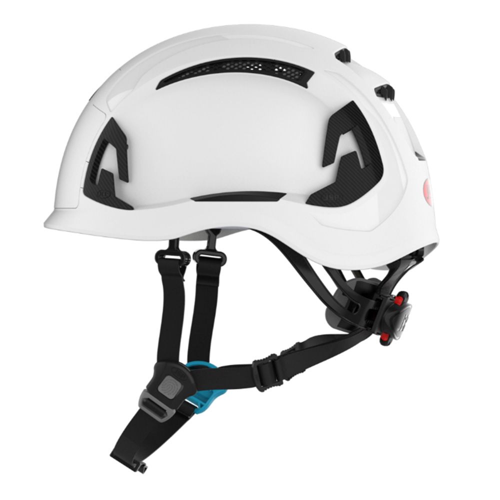 JSP Safety ARC170-000-1AN EVO Alta Skyworker Vented White Helmet With ...