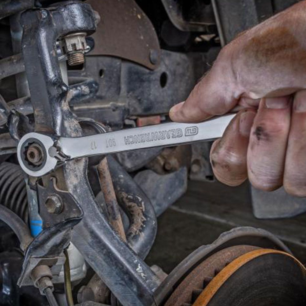 GEARWRENCH 86629 16pce 90-Tooth 12 Point Metric Reversible Ratcheting ...