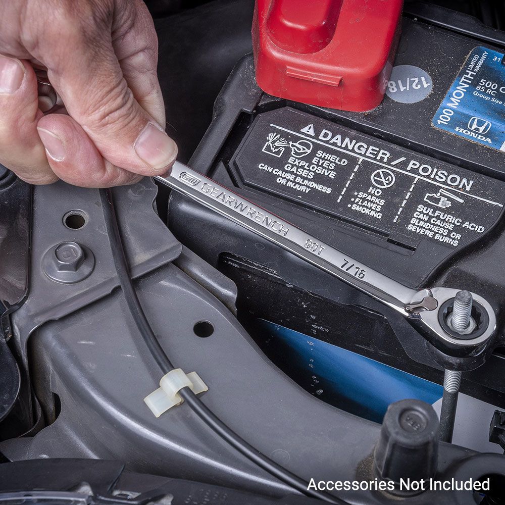 GEARWRENCH 86661 14pce 90-Tooth 12 Point SAE Reversible Ratcheting ...