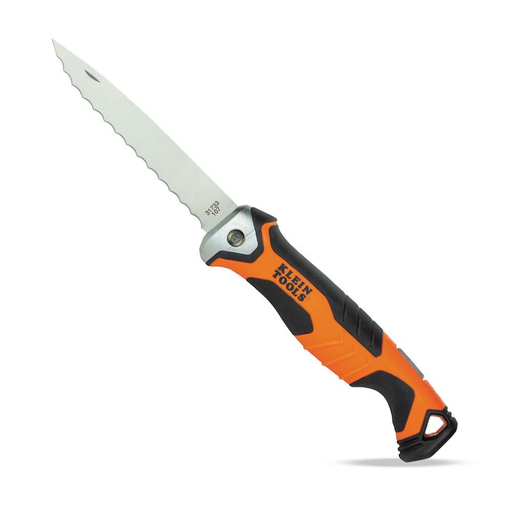 Klein A-31733 Serrated Blade Folding Insulation Cutter