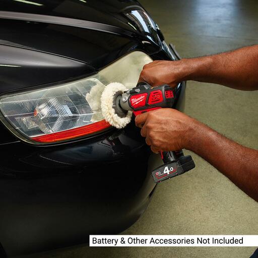 Milwaukee M12BPS-0 12V Li-ion Cordless Spot Polisher / Detail Sander ...