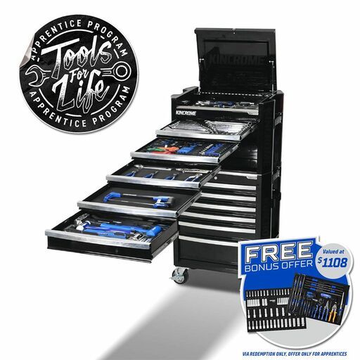 Kincrome Mechanical Tool Chest Trolley Kits | Sydney Tools