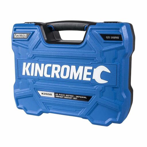 Kincrome K2098 42pce 1/2" Drive - Metric & Imperial Deep/Standard ...