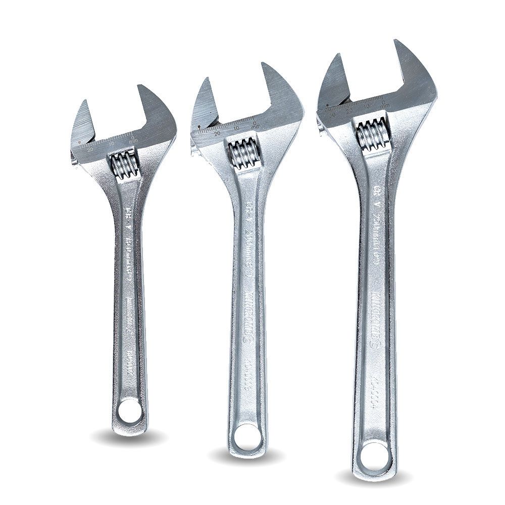 Kincrome K040013 3pce Adjustable Wrench Set