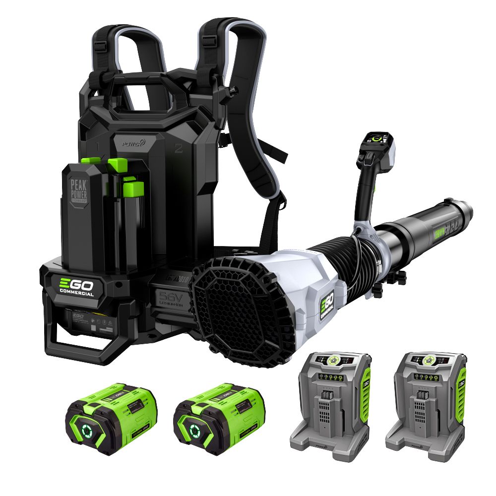 EGO LBPX8016-2 56V 10.0Ah Li-ion POWER+ Commercial 1360m³/h Backpack ...