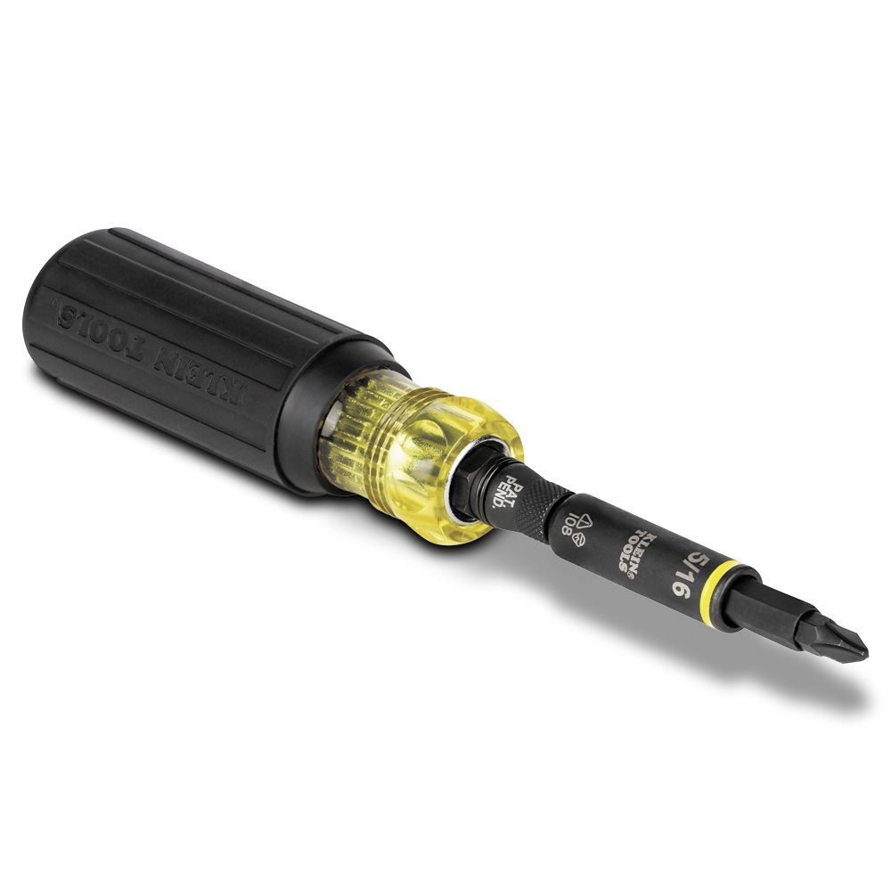 Klein A-32500HD 11-in-1 Impact Rated Multi-Bit Screwdriver & Nut Driver