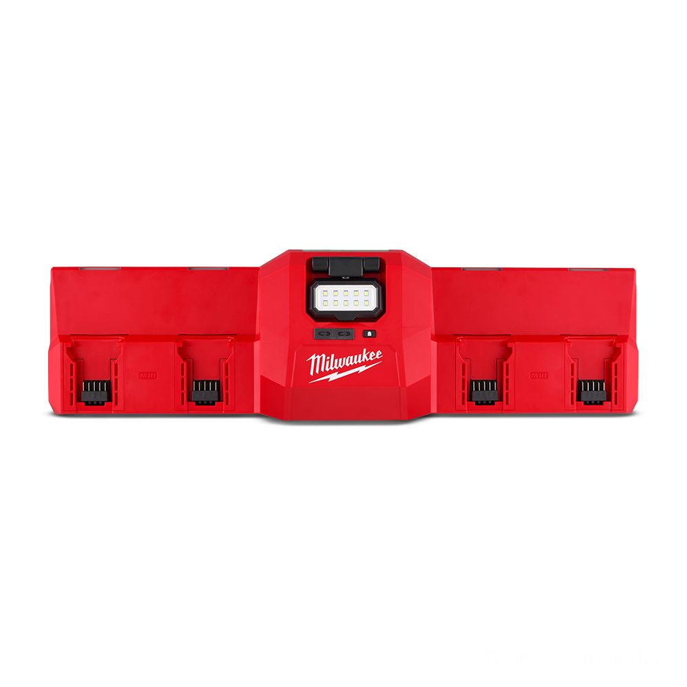 Milwaukee M12-18SBC4 12V-18V Multi Voltage Site Box Rapid Charger