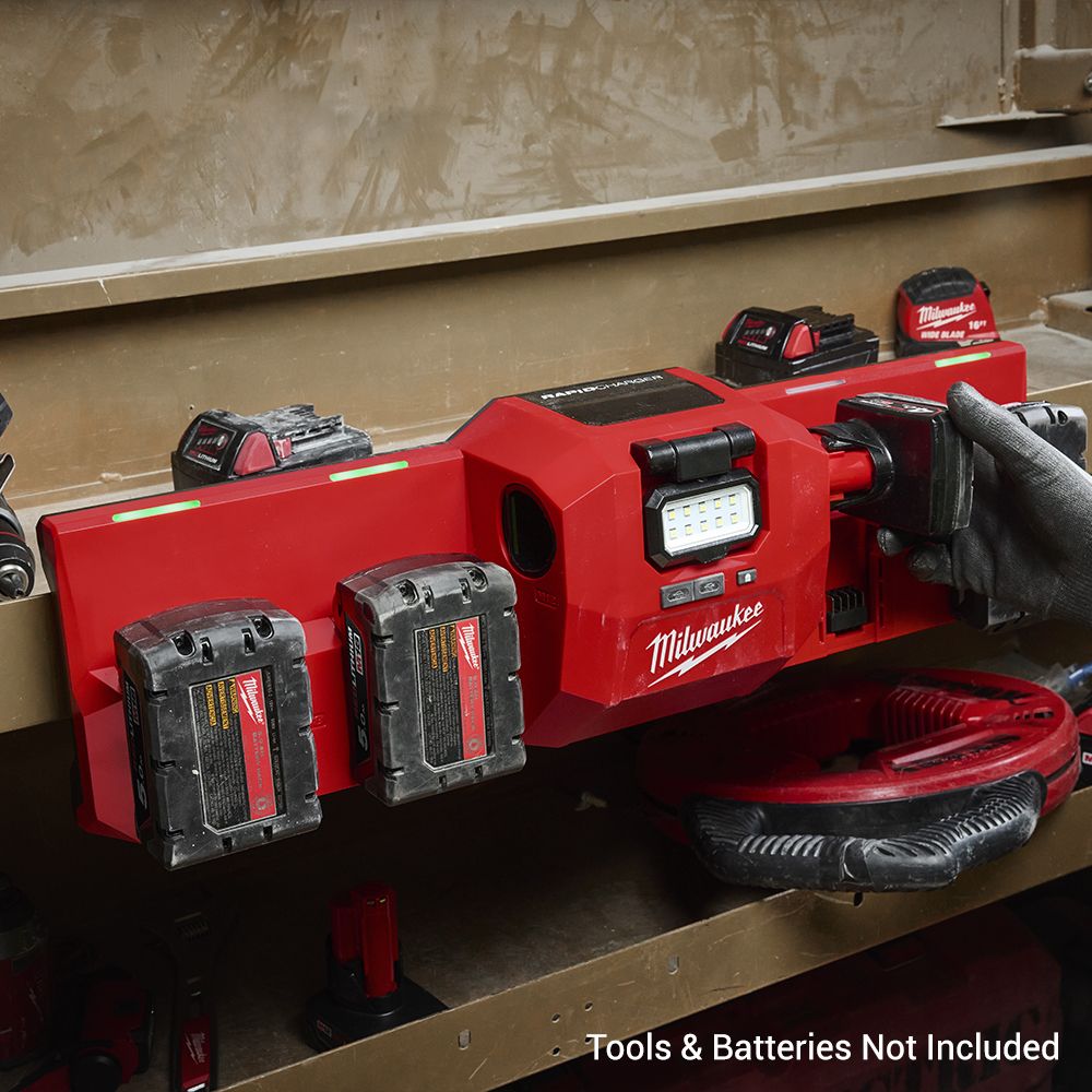 Milwaukee M12-18SBC4 12V-18V Multi Voltage Site Box Rapid Charger