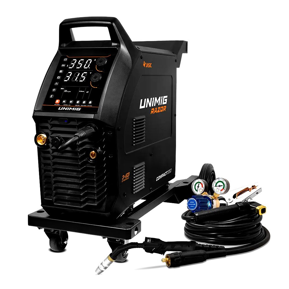 UNIMIG U11218 RAZOR Compact 350 MIG/TIC/MMA Welder
