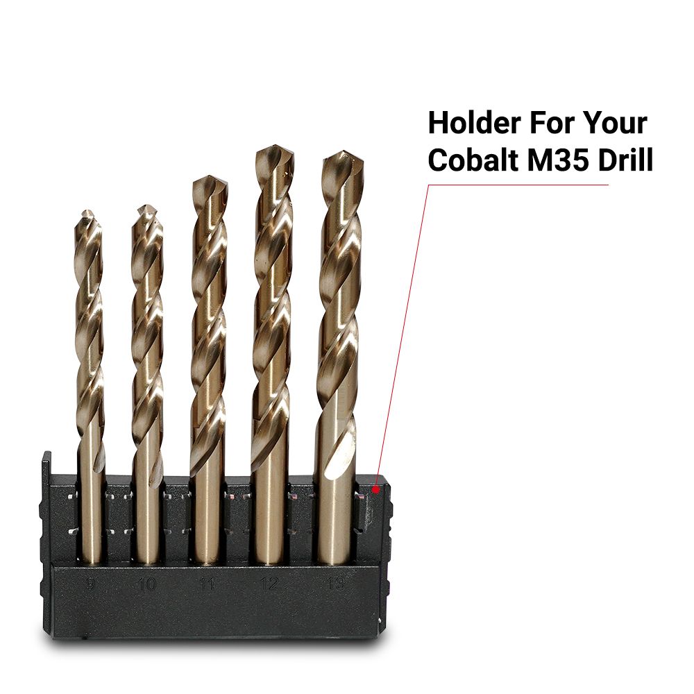 Xtorque XT90M35 90pce M35 HSS Cobalt Drill Bit Set