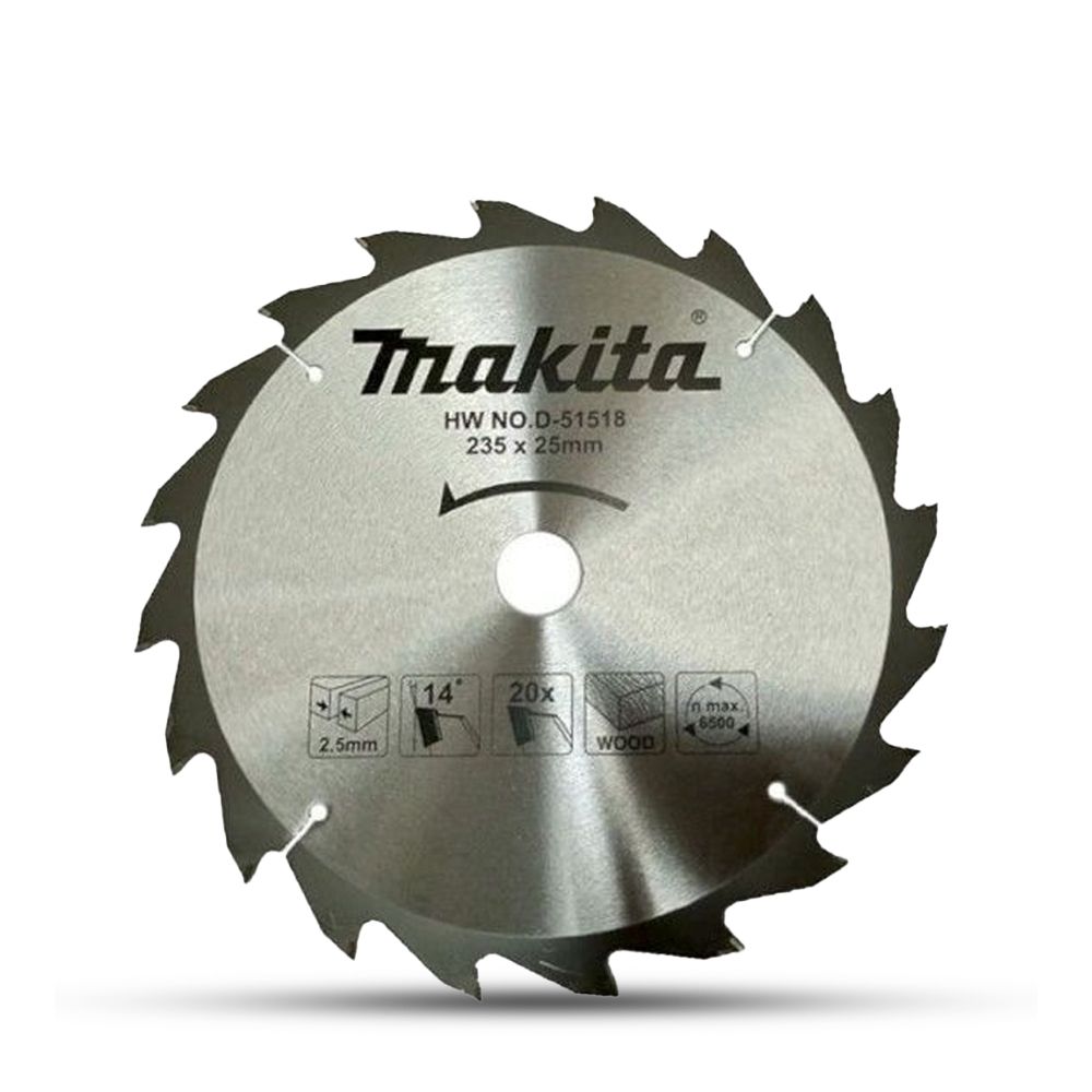 Makita D-51518 235mm x 25mm x 22T TCT Economy Saw Blade - Wood