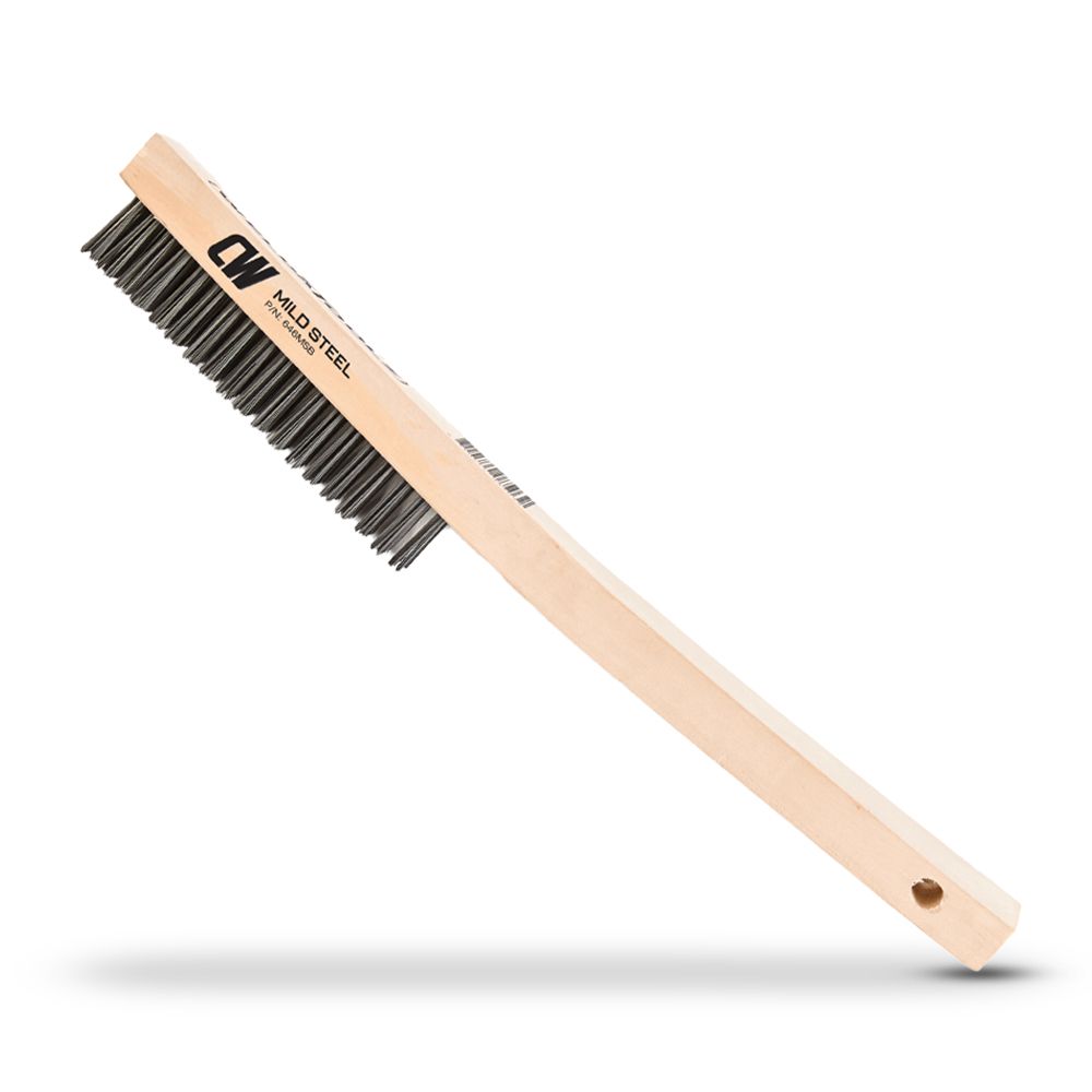 Cigweld 646MSB 4 Row Mild Steel Wire Brush