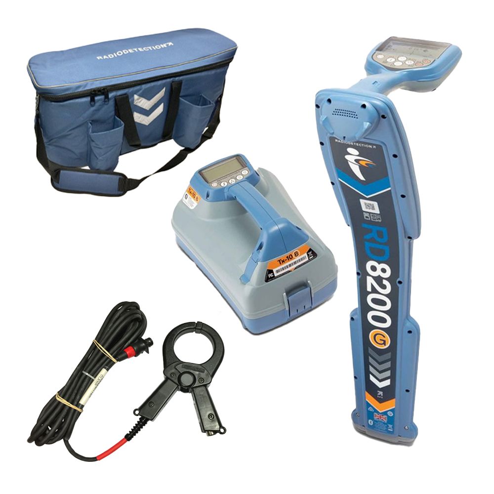 Radiodetection 10/8200-TX10-100 Cable & Pipe Locator with 100mm ...
