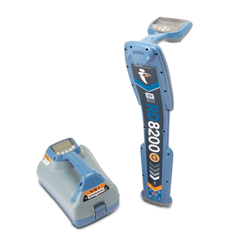 Radiodetection 10/8200-TX10-50 (RD8200) Cable & Pipe Locator with 50mm ...