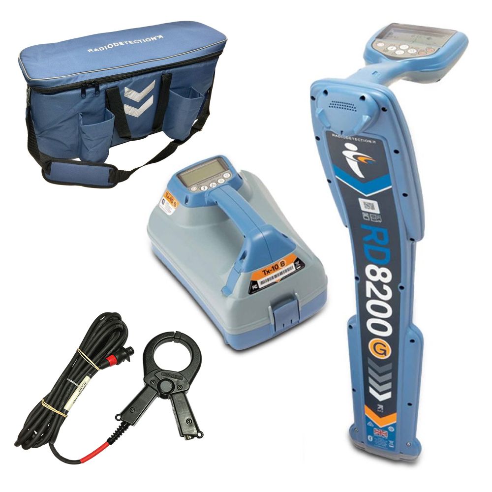 Radiodetection 10/8200G-TX10-50 (RD8200G) Cable & Pipe Locator with ...