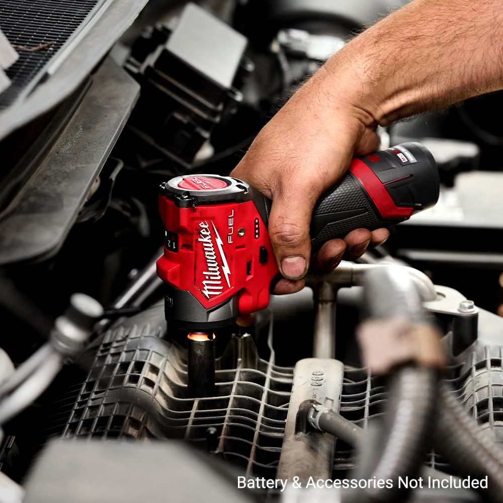 Milwaukee M12FSCIWF380 12V Li-ion FUEL Cordless 3/8" Sub-Compact Impact ...