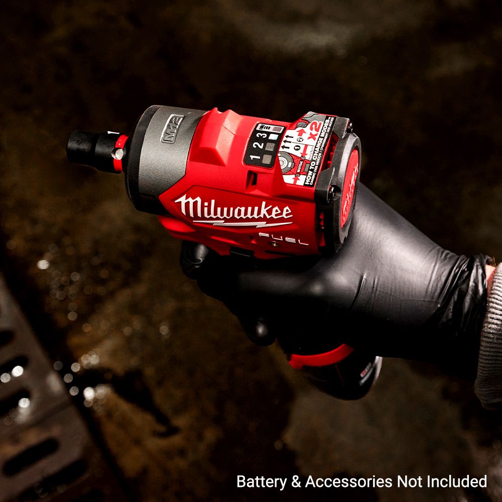 Milwaukee M12FSCIWF380 12V Li-ion FUEL Cordless 3/8" Sub-Compact Impact ...
