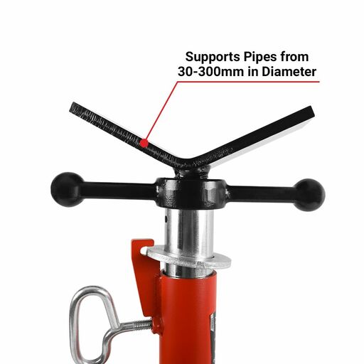 Xtorque XPS1320 710mm - 1320mm Folding Leg Pipe Stand With V Head
