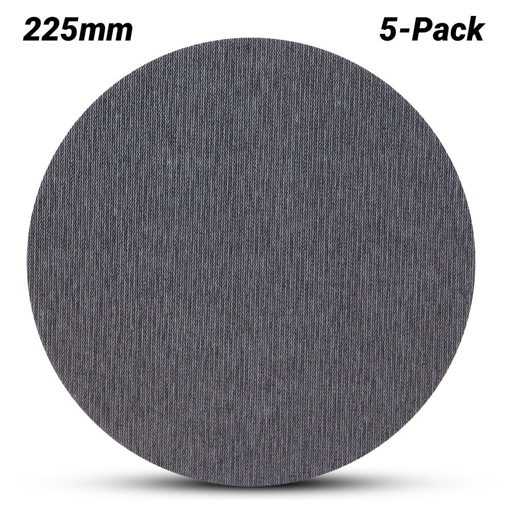 Makita D-82220 5-Pack 225mm 120# Drywall Mesh Sanding Disc - Medium