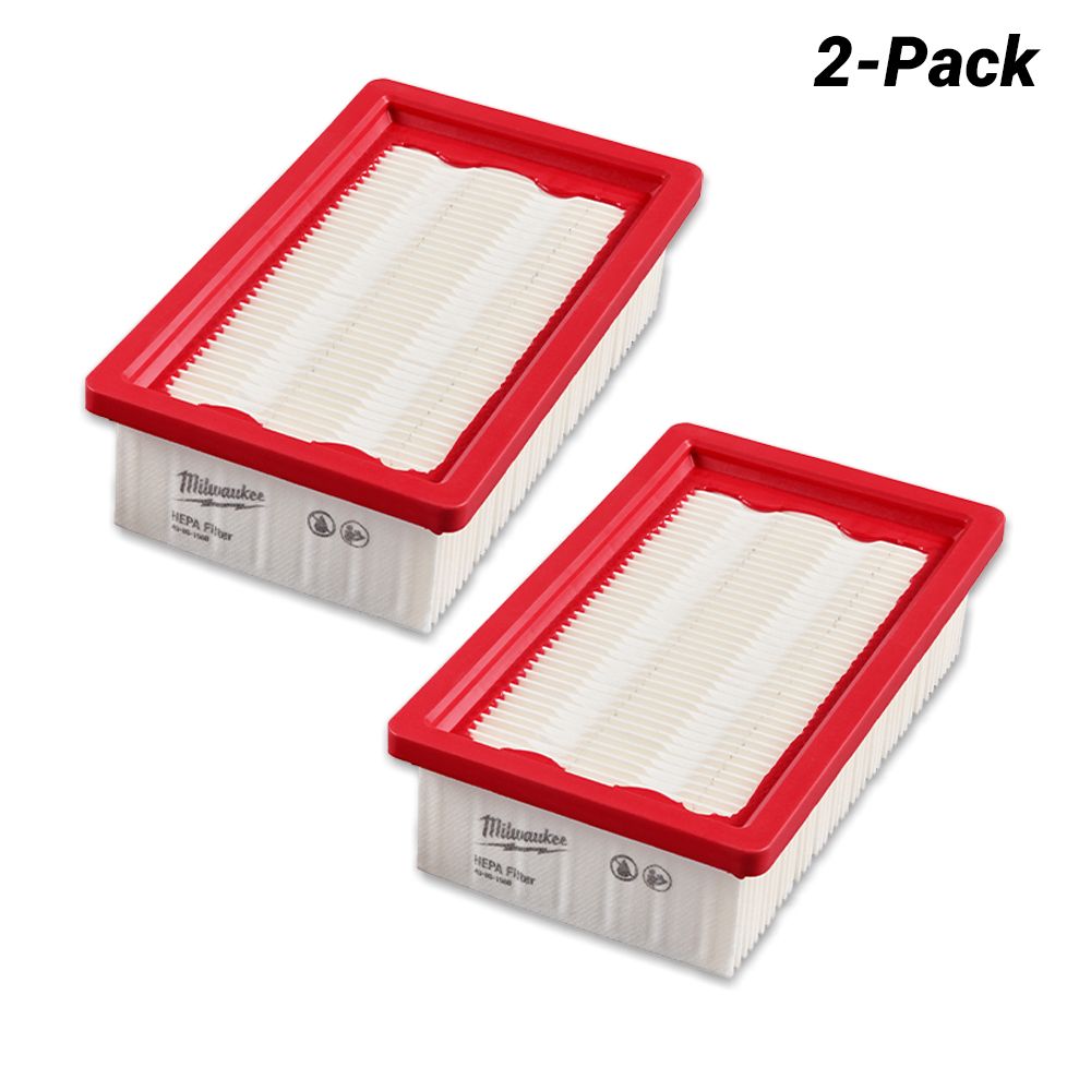 Milwaukee 49901968 2-Pack HEPA Filter to suit M18ONEF2POVC34M0