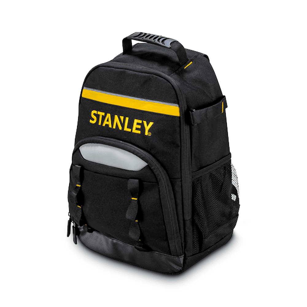 Stanley STST1-72335 Nylon Tool Black & Yellow Backpack