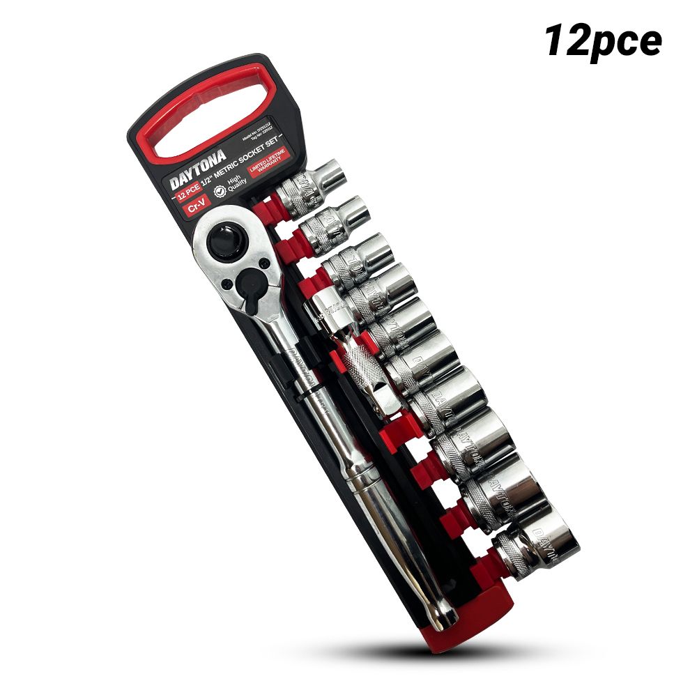 Daytona DSS1212 12pce 1/2" 12 Point Metric Socket Set