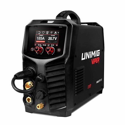 UNIMIG U11260 VIPER MULTI 185 Multi Process Pulse MIG/TIG/STICK 10A Welder