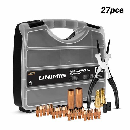 UNIMIG U11260 VIPER MULTI 185 Multi Process Pulse MIG/TIG/STICK 10A Welder