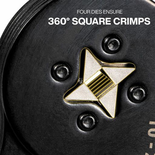 Klein A-34055 Ratcheting Ferrule Square Crimper