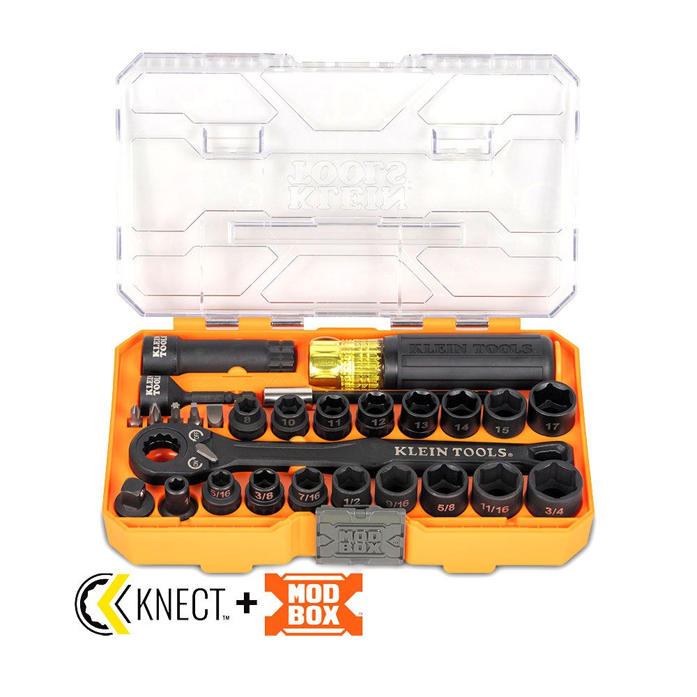 Klein A-65400KNECT 28pce KNECT™ Essential Pass Through Impact Metric ...