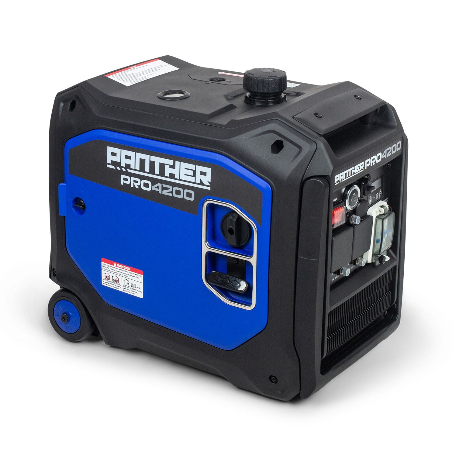 Panther PRO4200 4200w 5.2kVA Lightweight Inverter Generator with RCD Switch