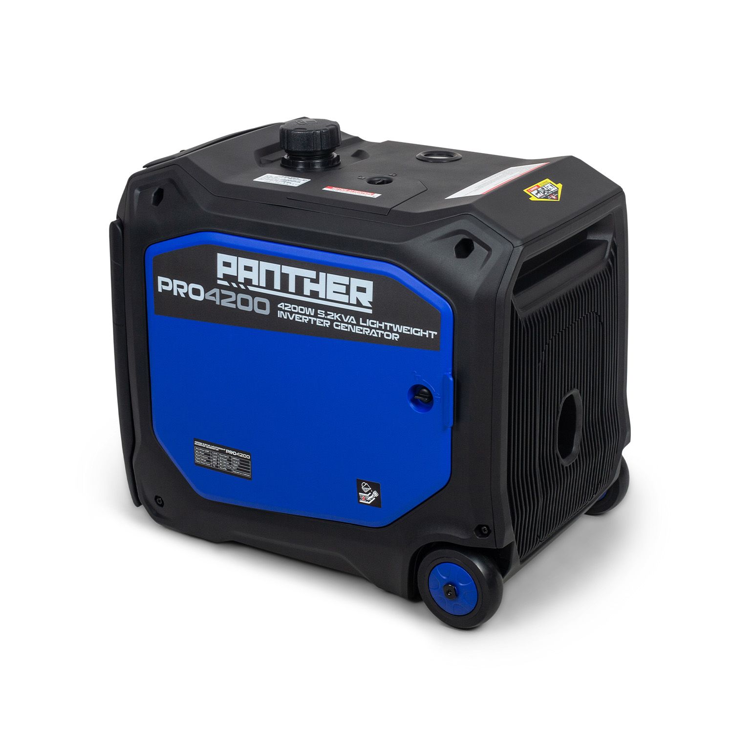 Panther PRO4200 4200w 5.2kVA Lightweight Inverter Generator with RCD Switch