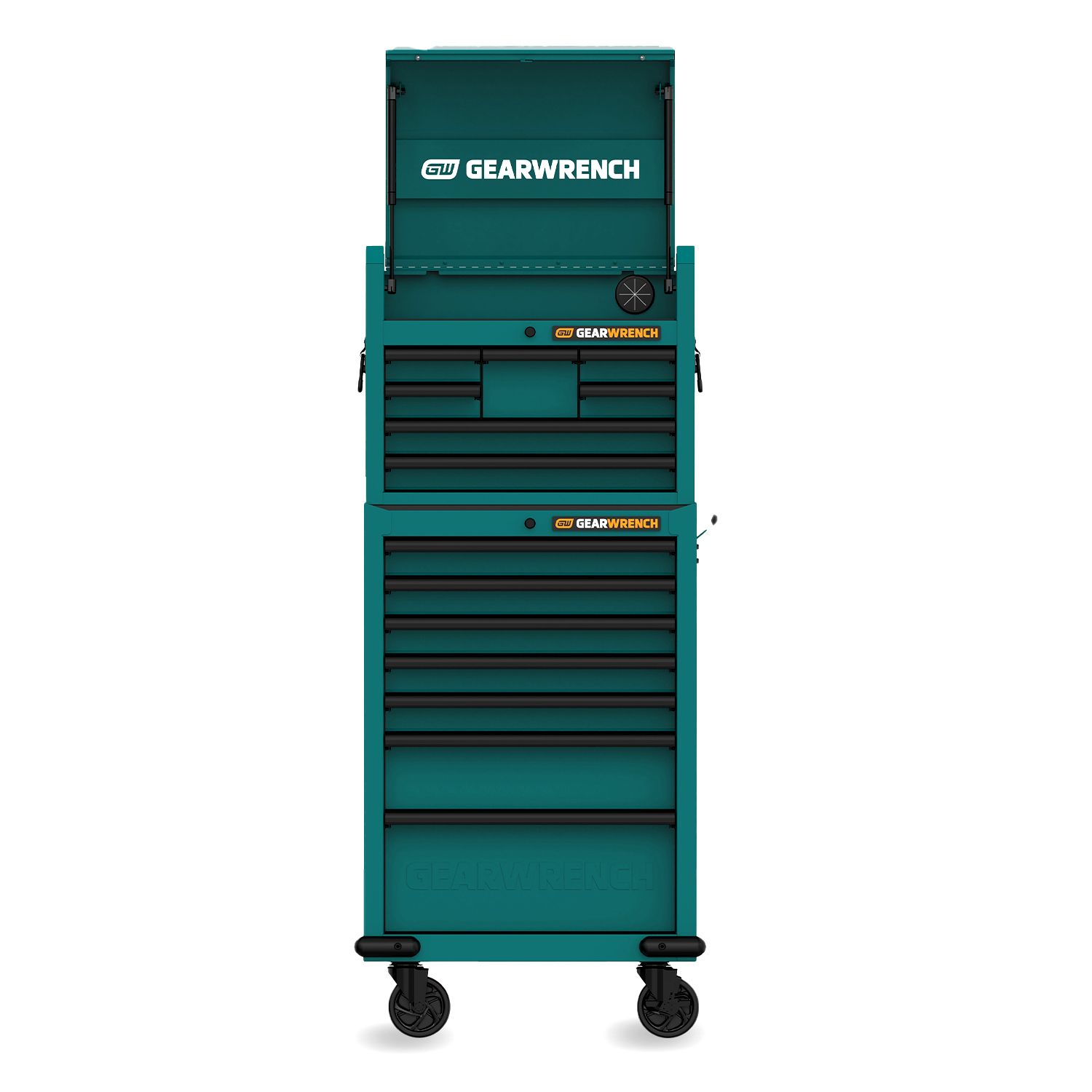 GEARWRENCH 88844TEAL 339pce Combination Tool Kit with 26" 7 Drawer Tool ...