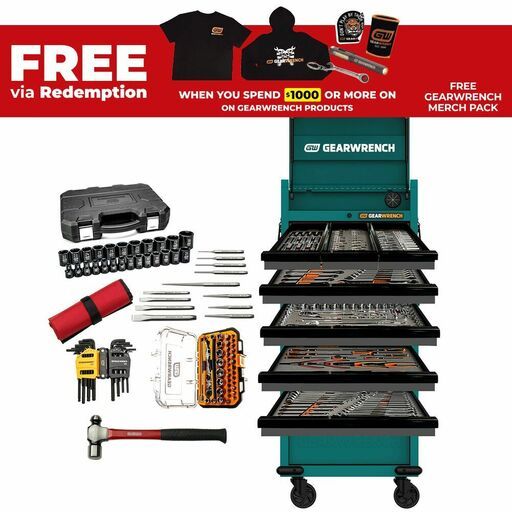 GEARWRENCH Mechanical Tool Chest Trolley Kits | Sydney Tools