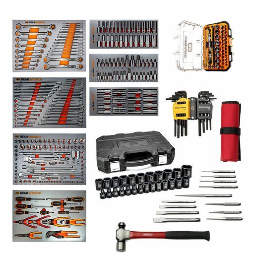 GEARWRENCH 88844TEAL 339pce Combination Tool Kit with 26" 7 Drawer Tool ...