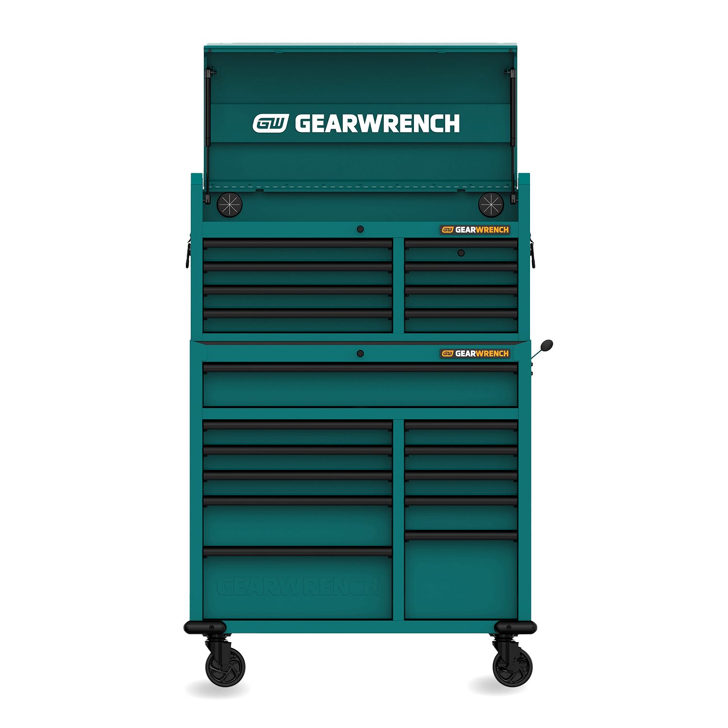 GEARWRENCH 88855TEAL 472pce Combination Tool Kit with 42" 8 Drawer Tool ...