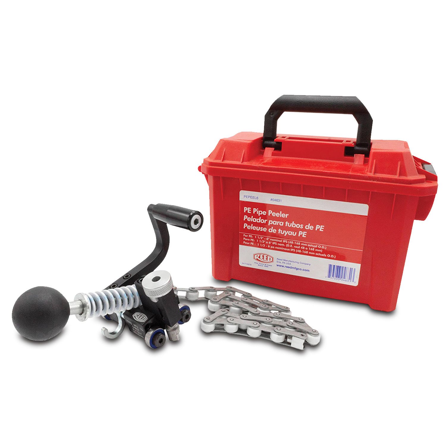 PlumBOSS RD04631 (PEPEEL6) 7" PE Poly Pipe Peeler / Scraper