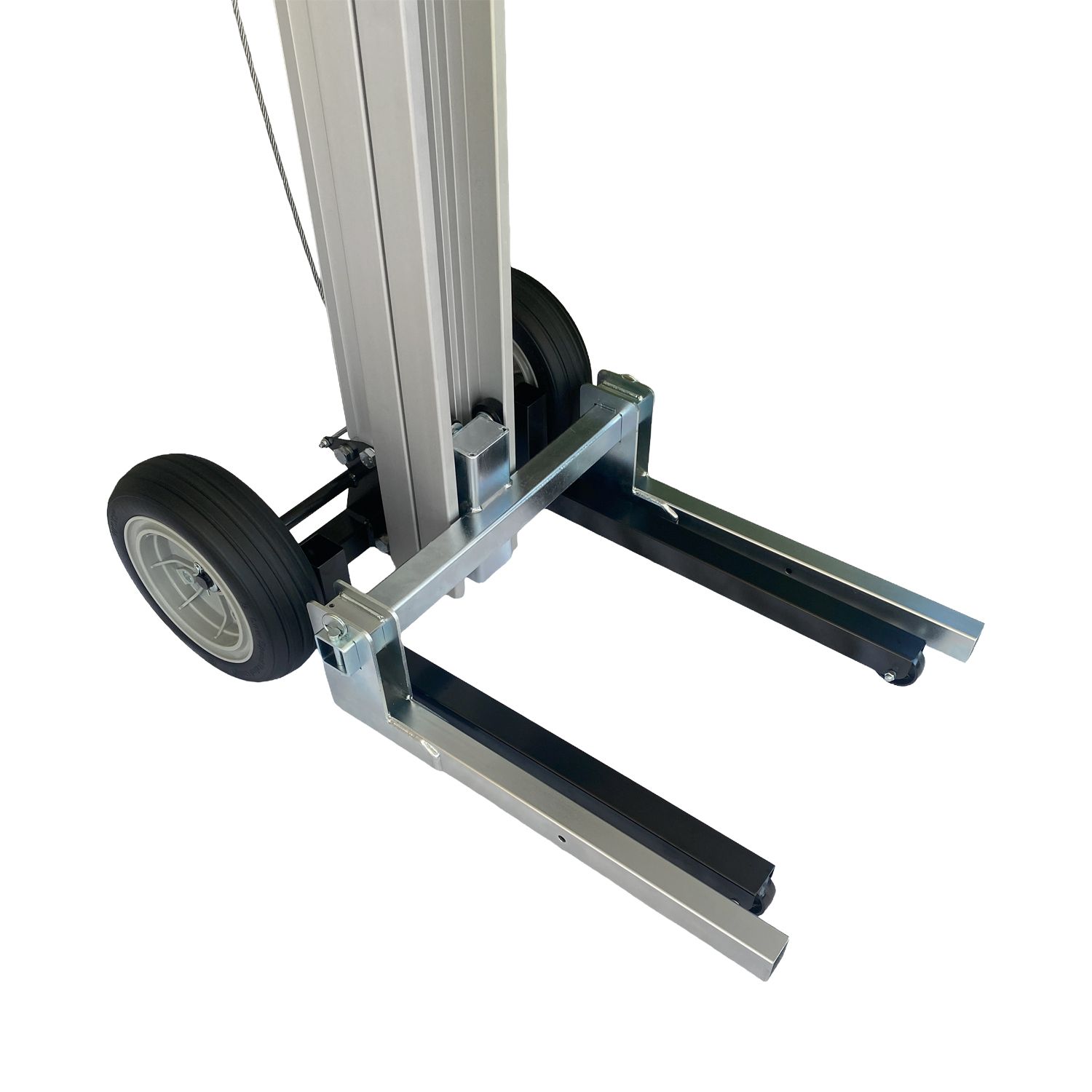 JDPower T130 100kg to 1.53m Material Trolley Hoist with Forks