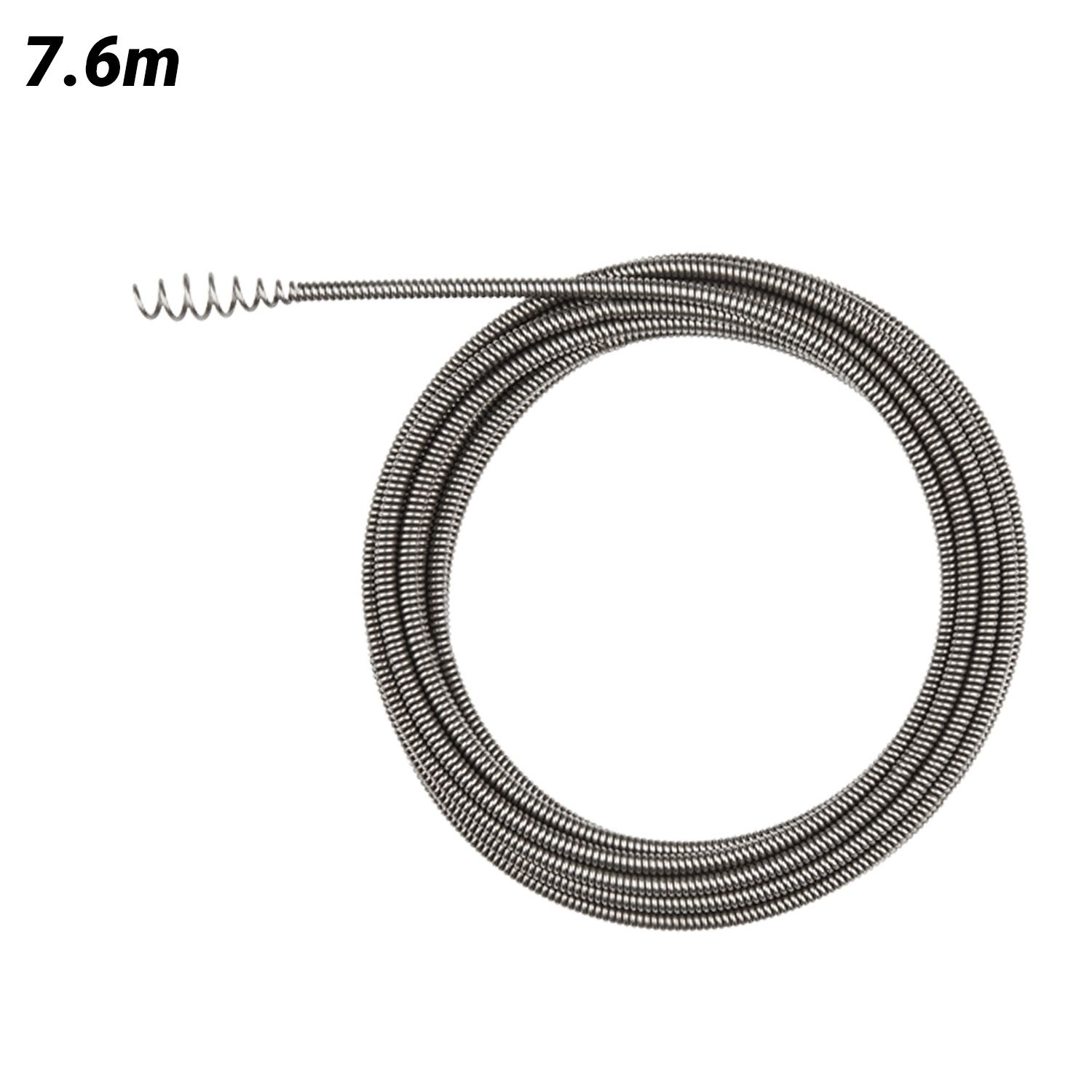 Milwaukee 48532579 TRAPSNAKE 7.6 m (25') Auger Bulb Head Replacement Cable