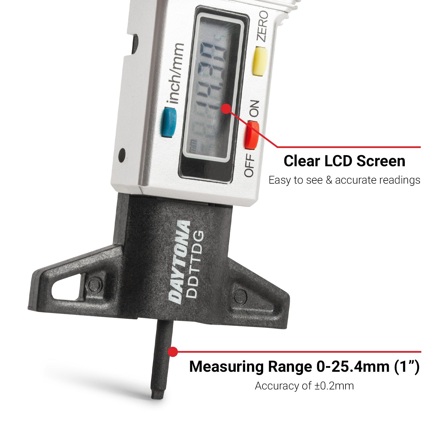 Daytona DDTTDG Digital Tyre Tread Depth Gauge