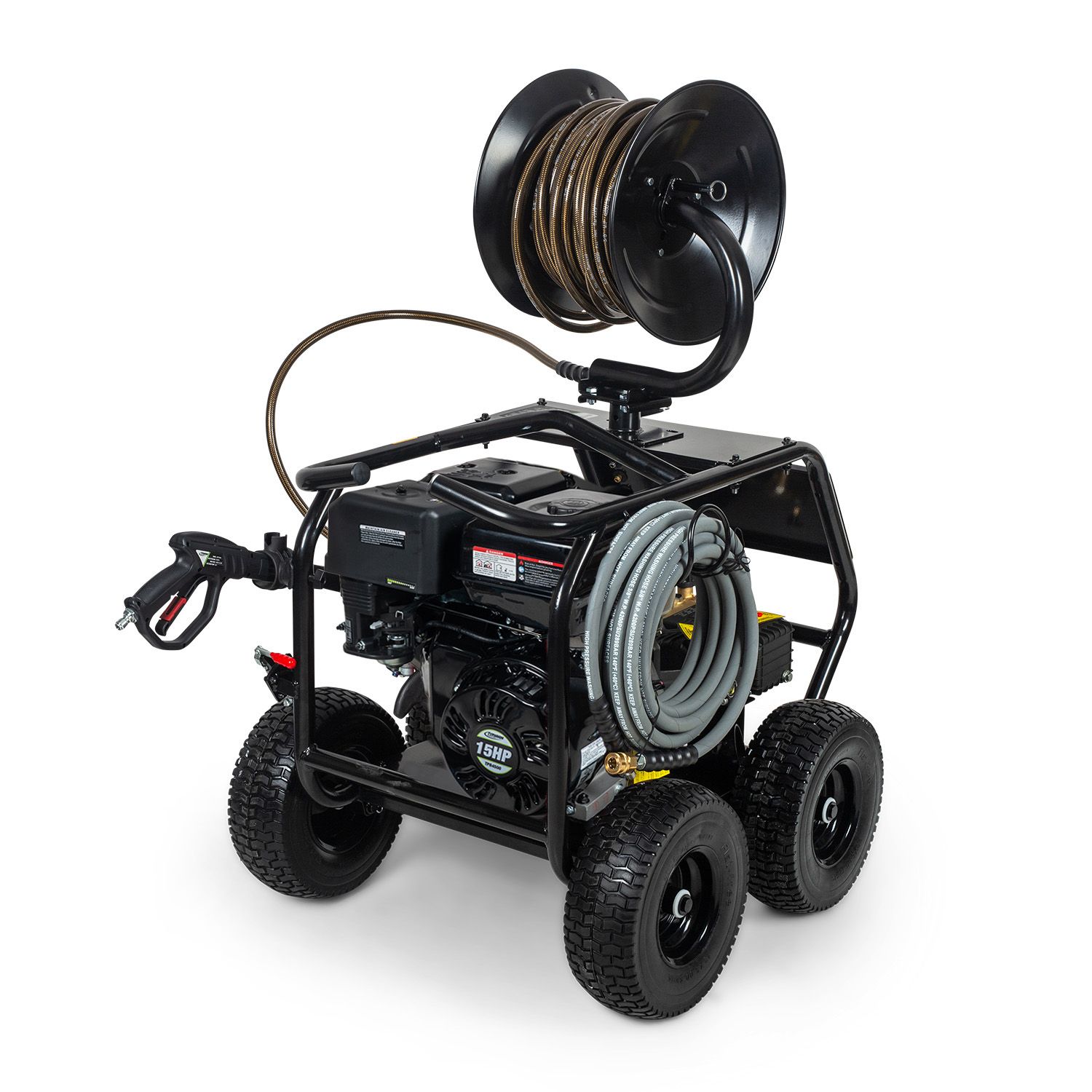 Typhoon TPR4500+SPR30 15HP 4500PSI Petrol Pressure Washer With Turbo ...