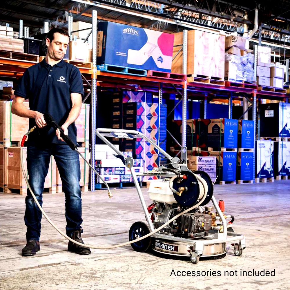 Makinex DPW-4000-KS Pressure Washer & Surface Cleaner with Honda Keystart