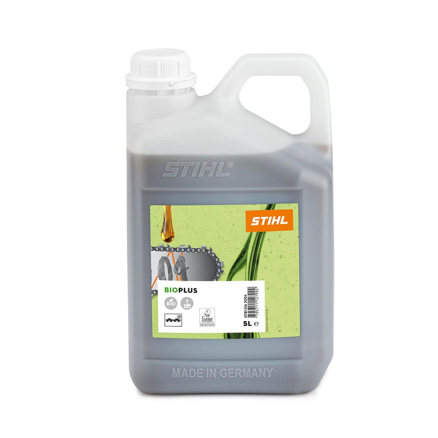 STIHL 07815163004 5 Litre Chain & Bar BioPlus Cutter Lube Oil